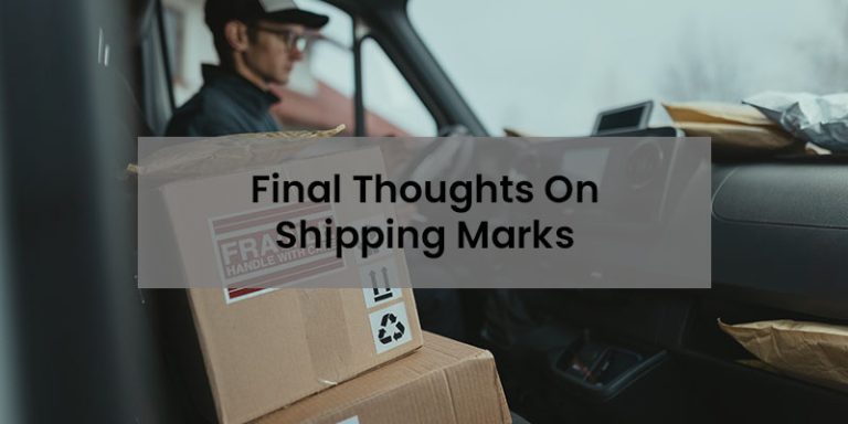 Shipping Marks: A Guide To Marking And Labeling Shipments