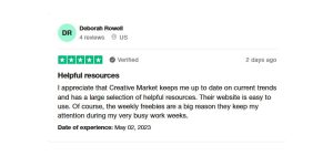Creative Market Review: Pricing, Features, Pros And Cons