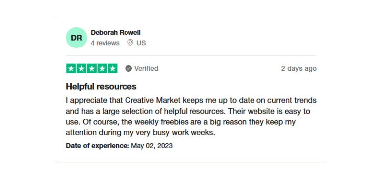 Creative Market Review: Pricing, Features, Pros And Cons