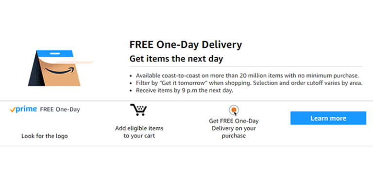 How To Get Amazon Same Day Delivery Or Next Day Delivery