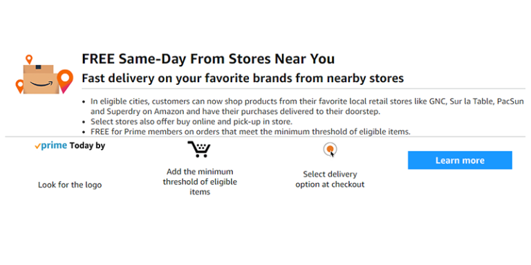 How To Get Amazon Same Day Delivery Or Next Day Delivery